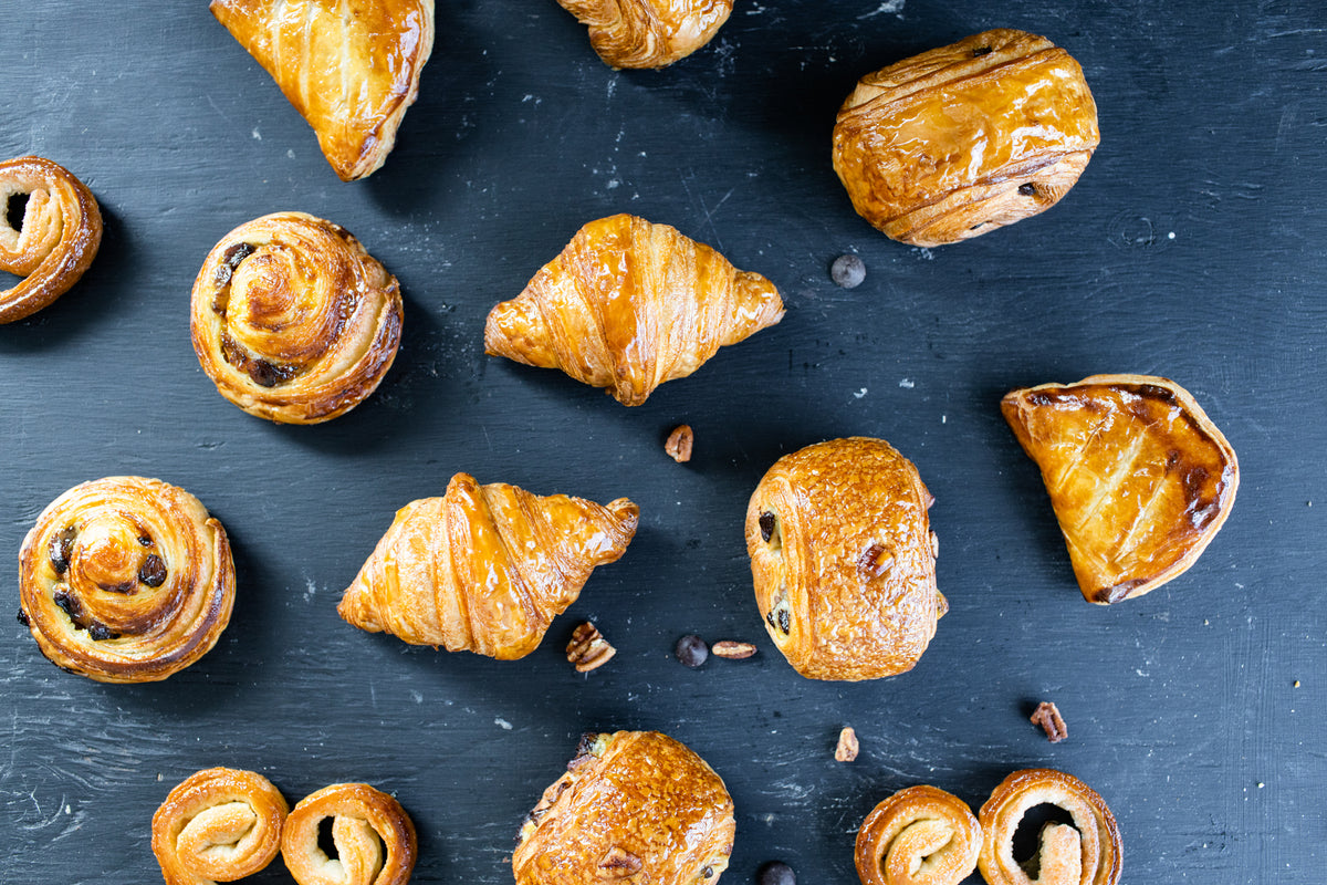 Mini viennoiseries (6 unités de la même viennoiserie) | La Fabrique Arhoma